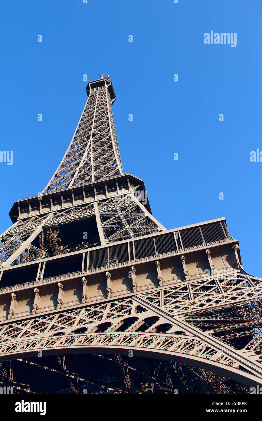 View on The Eiffel Tower in Paris, France Stock Photo - Alamy