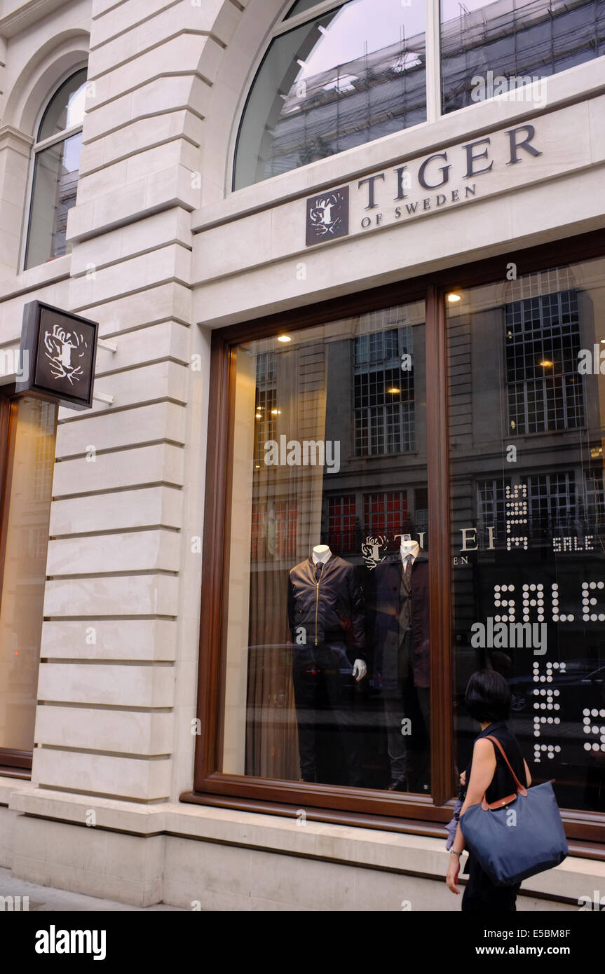TIGER designer fashion Store in London Stock Photo - Alamy