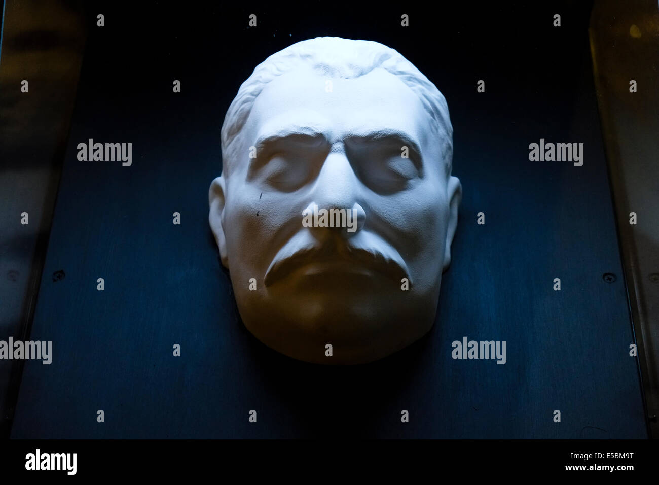 Stalin's Death Mask Stock Photo - Alamy