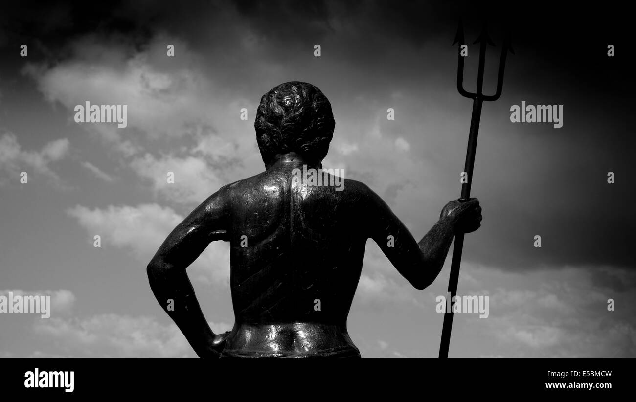 Neptune trident Black and White Stock Photos & Images - Alamy