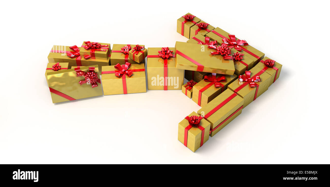 Gold bow arrow hi-res stock photography and images - Alamy