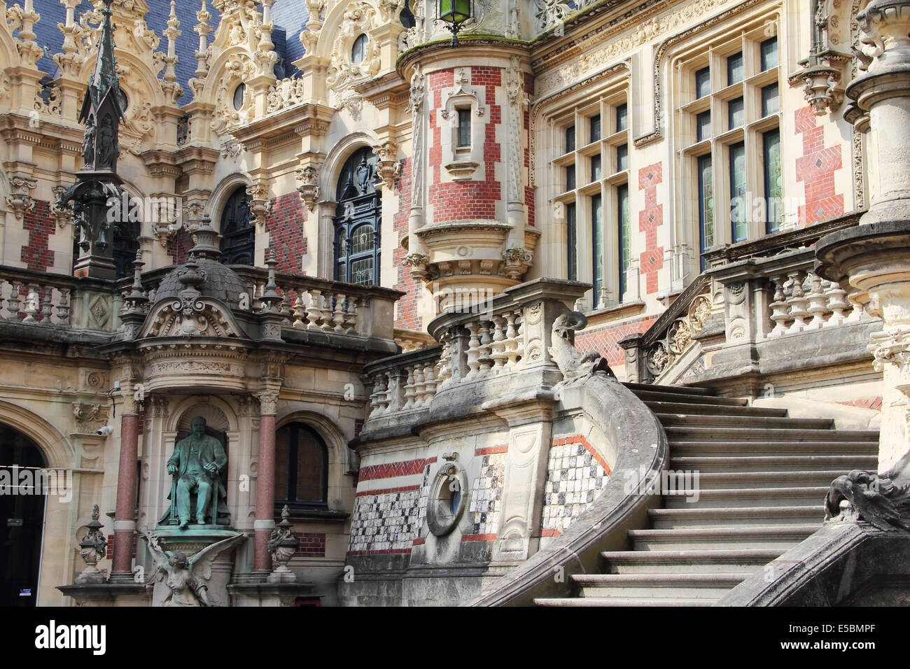 Benedictine palace in Fecamp, Normandy, France Stock Photo - Alamy