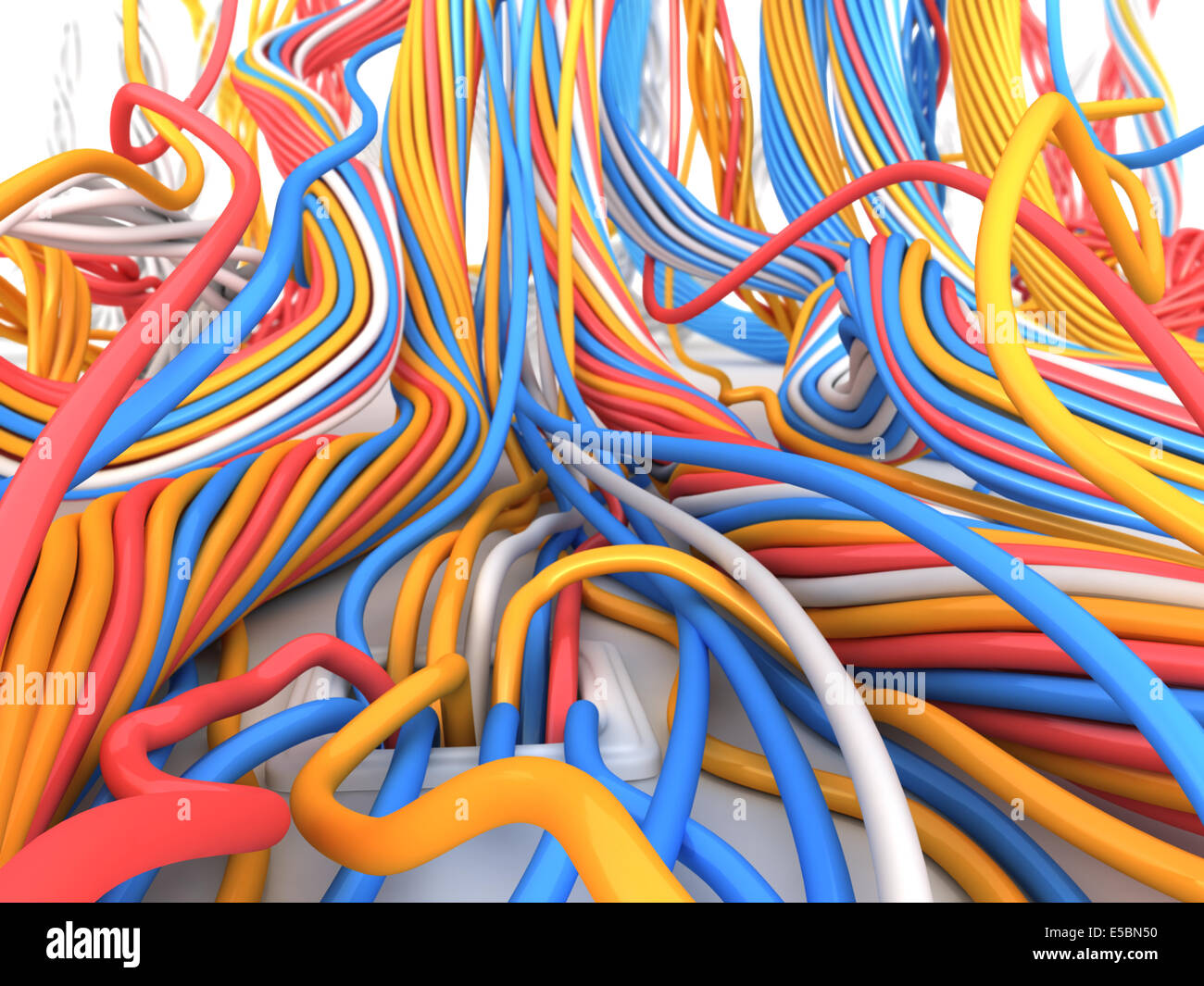 Colorfull wire hi-res stock photography and images - Alamy
