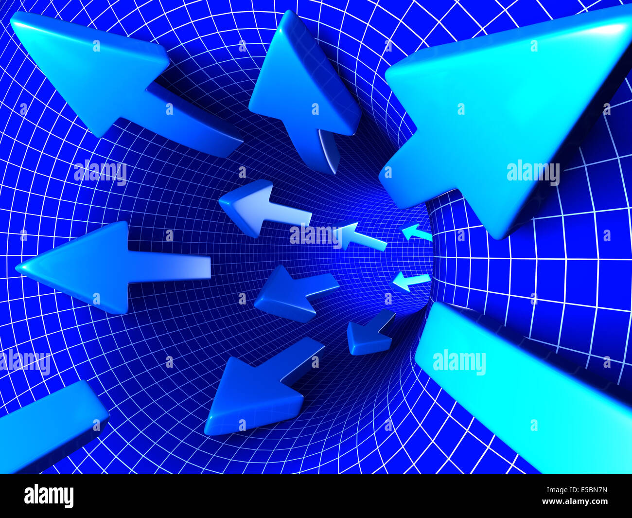 Digital arrows hi-res stock photography and images - Alamy