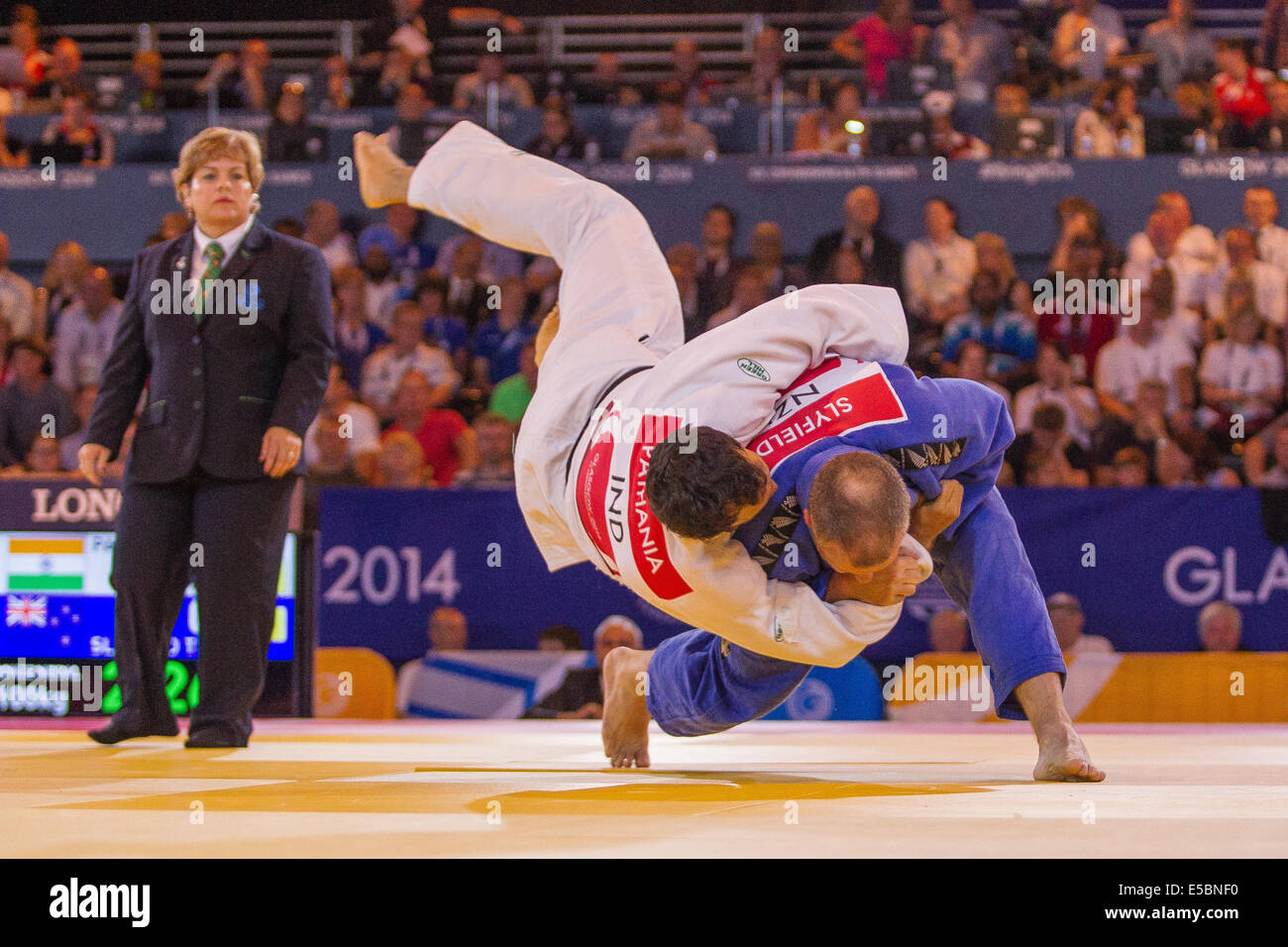 Glasgow, Scotland. 26th July, 2014. 2014 Commonwealth Games. Judo medal ...