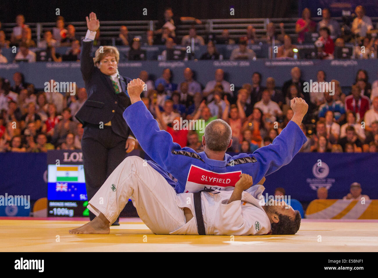Glasgow, Scotland. 26th July, 2014. 2014 Commonwealth Games. Judo medal ...