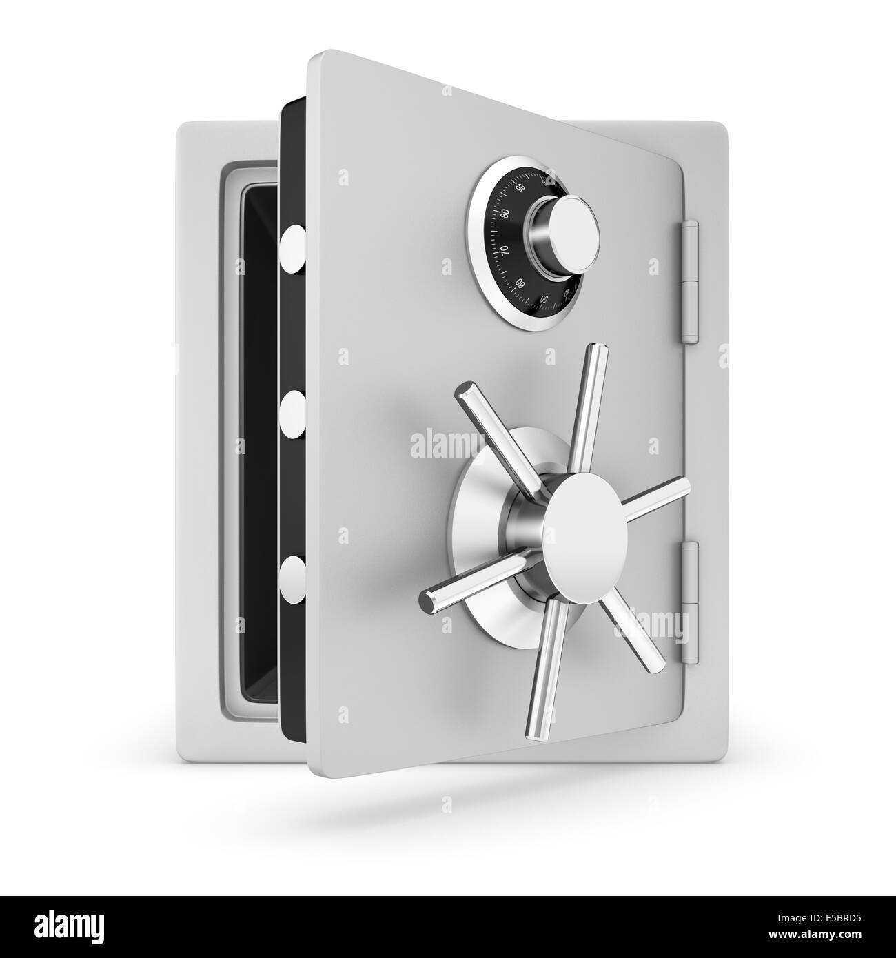 Open bank safe Cut Out Stock Images & Pictures - Alamy
