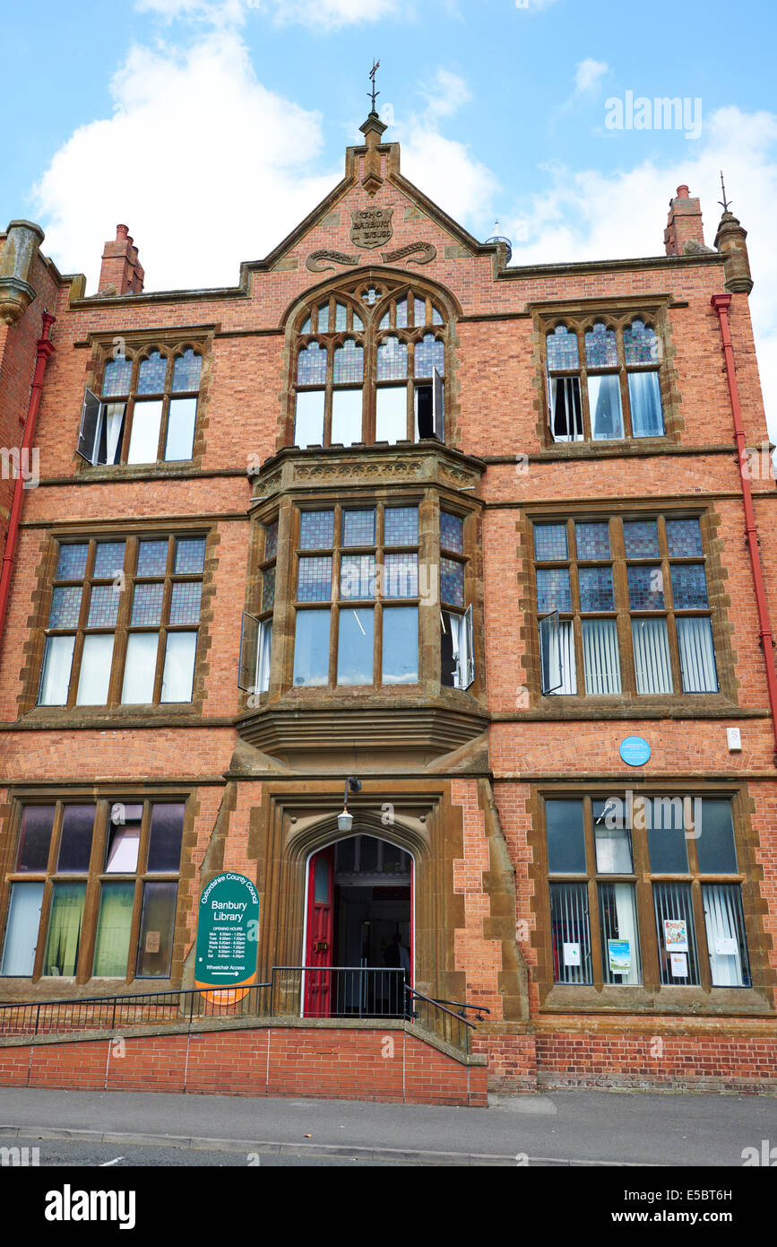 Banbury library hi-res stock photography and images - Alamy