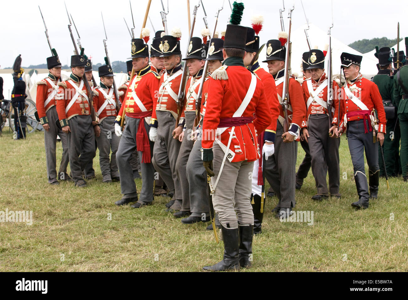 The battle of waterloo uniforms hi-res stock photography and images - Alamy