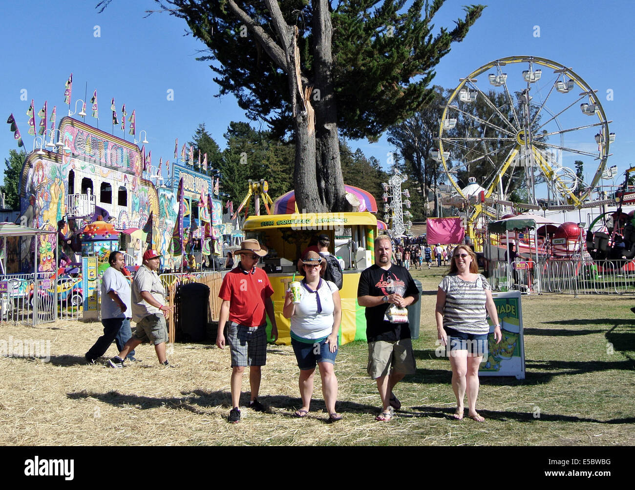 Santa Rosa, California, USA. 26th July, 2014. two married couple ...