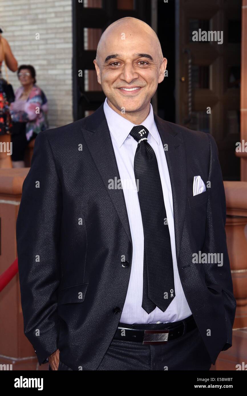 Los Angeles, California, USA. 26th July, 2014. Omar Akram attends 'Max ...