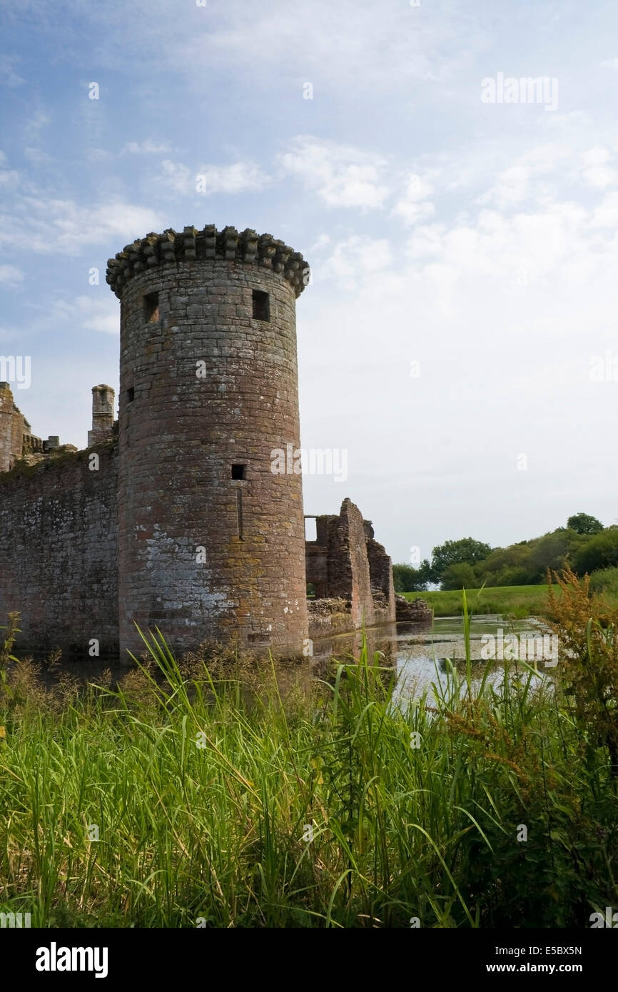 Caerlaverock castle, Dumfries & Galloway Stock Photo - Alamy