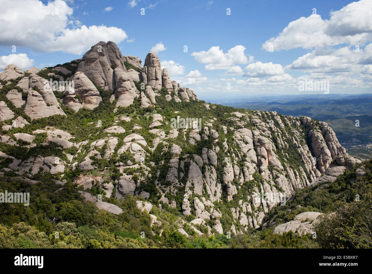 Montserrat mountain in Catalonia, Spain Stock Photo - Alamy