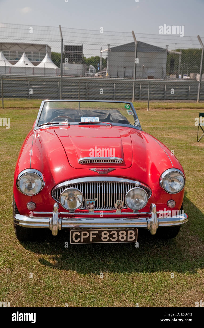 Austin healey 2912cc sports built in 1964 on show at Silverstone ...
