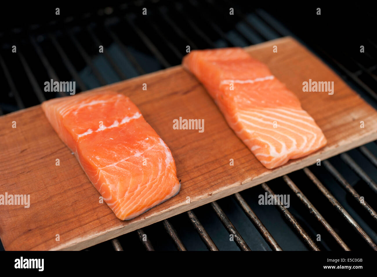 Alaskan salmon fillets hi-res stock photography and images - Alamy