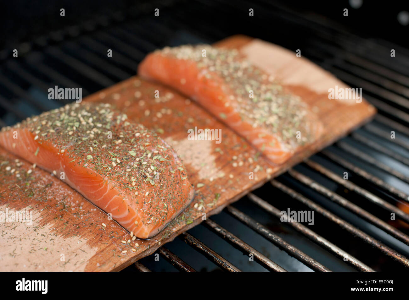 Alaskan salmon fillets hi-res stock photography and images - Alamy