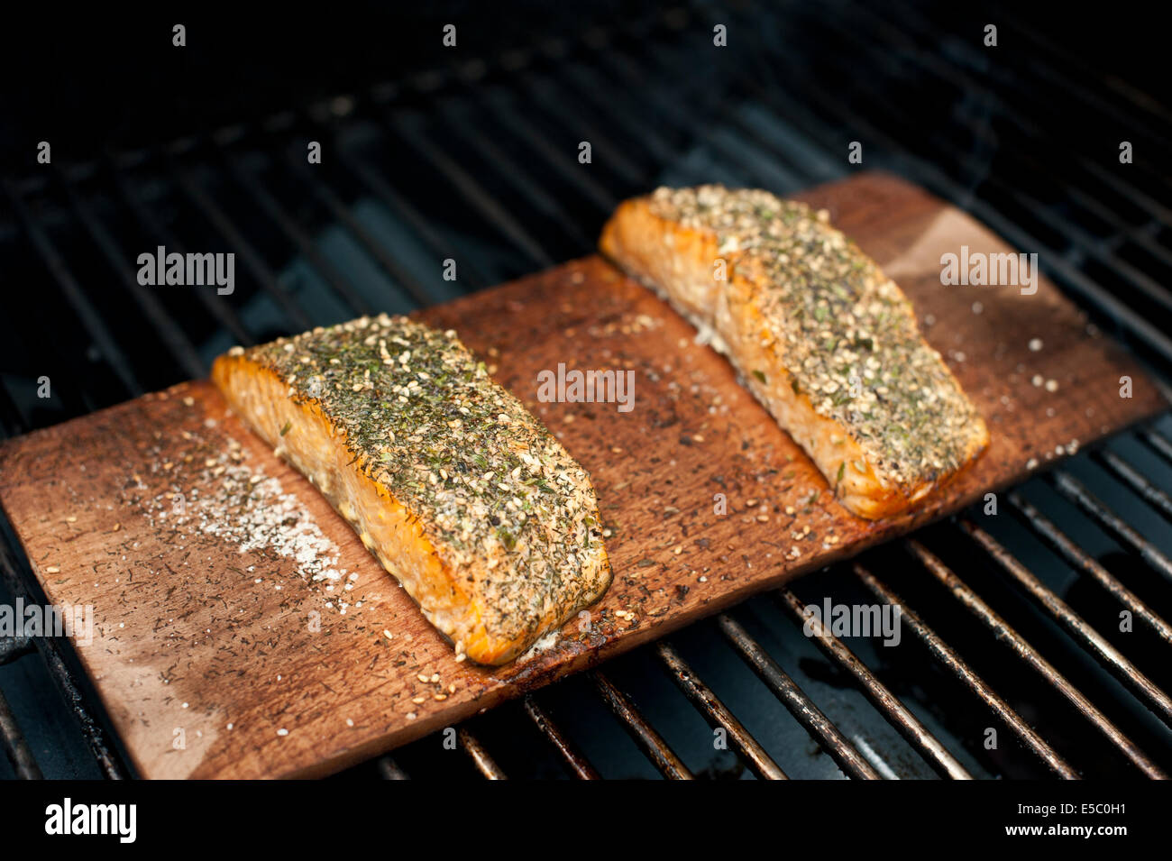 Alaskan salmon fillets hi-res stock photography and images - Alamy
