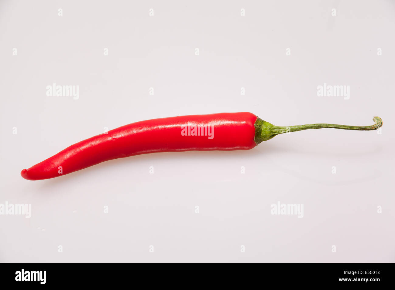 Red chili pepper horizontal format Stock Photo - Alamy