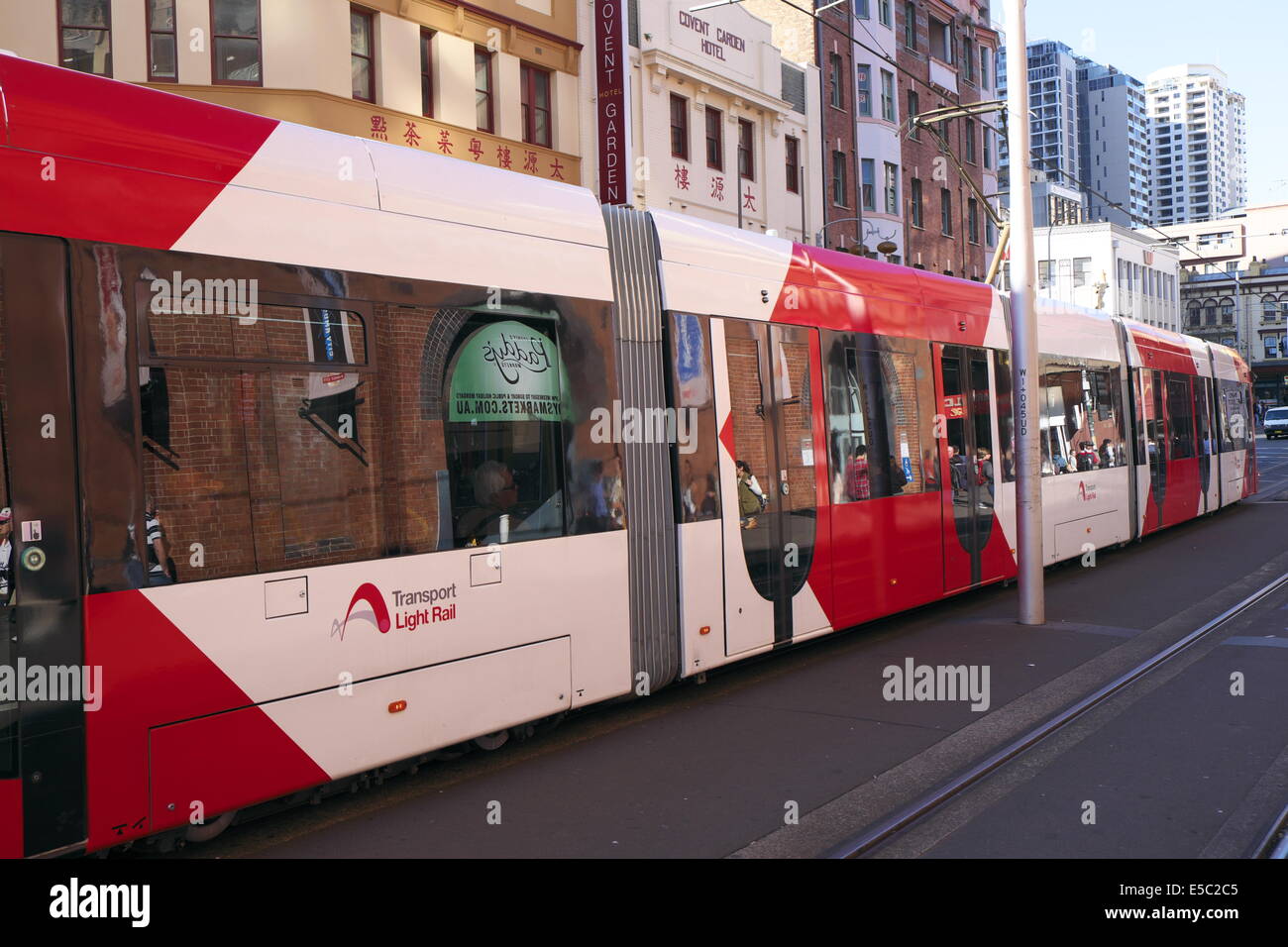 Light rail vehicle hi-res stock photography and images - Alamy
