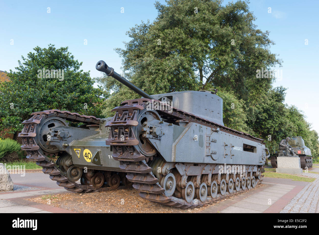 Churchill tank vii hi-res stock photography and images - Alamy
