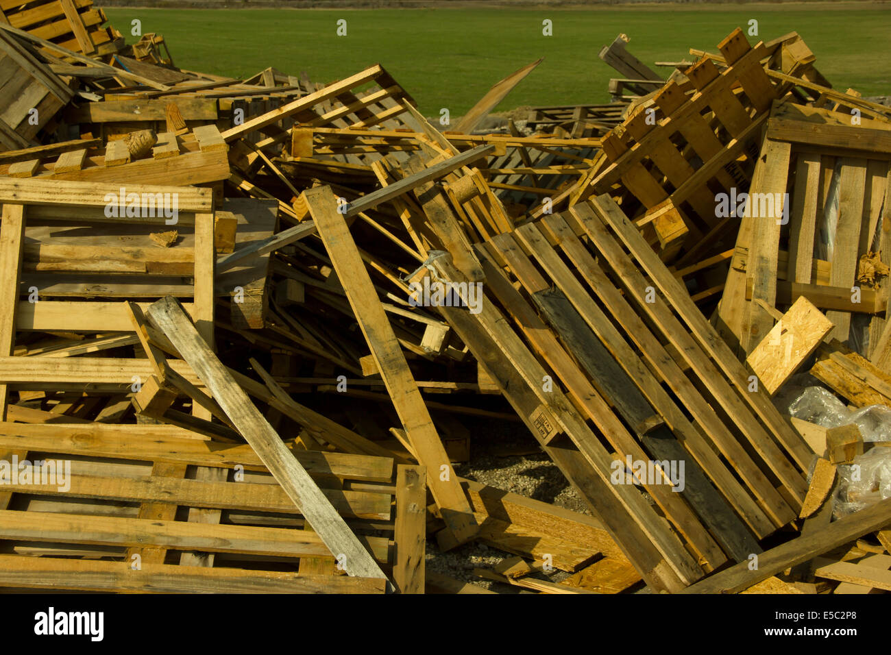 Detail of a wood trash in Brazil Stock Photo - Alamy