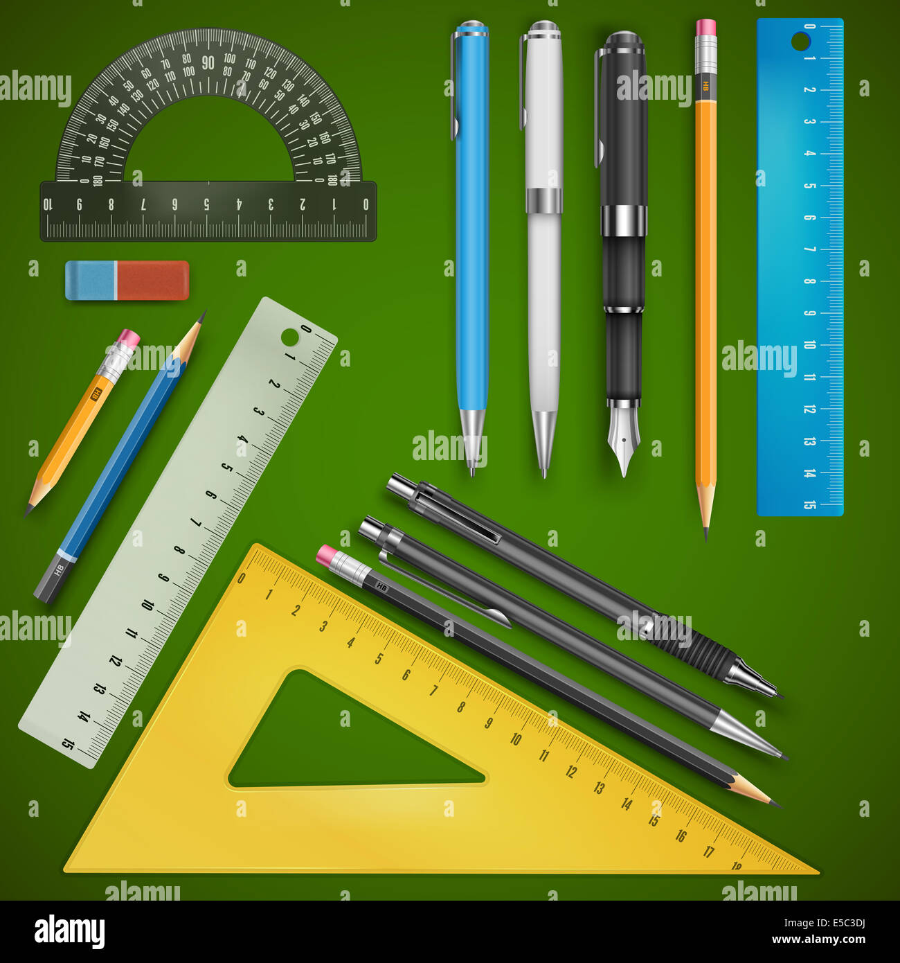 Drawing board ruler hi-res stock photography and images - Alamy