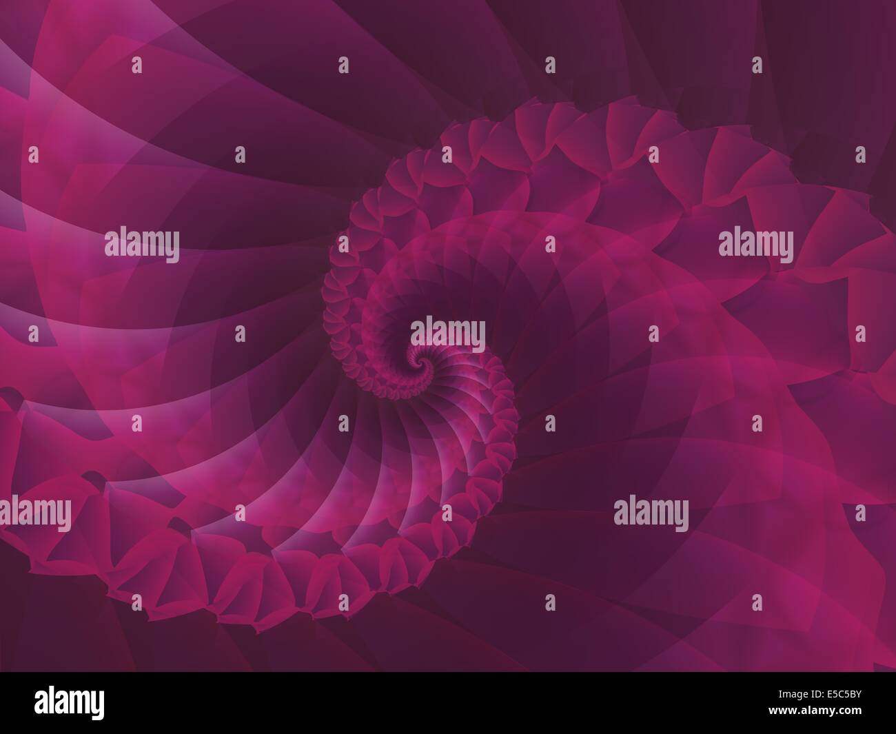 Pink Spiral Digital Art Background Stock Photo - Alamy