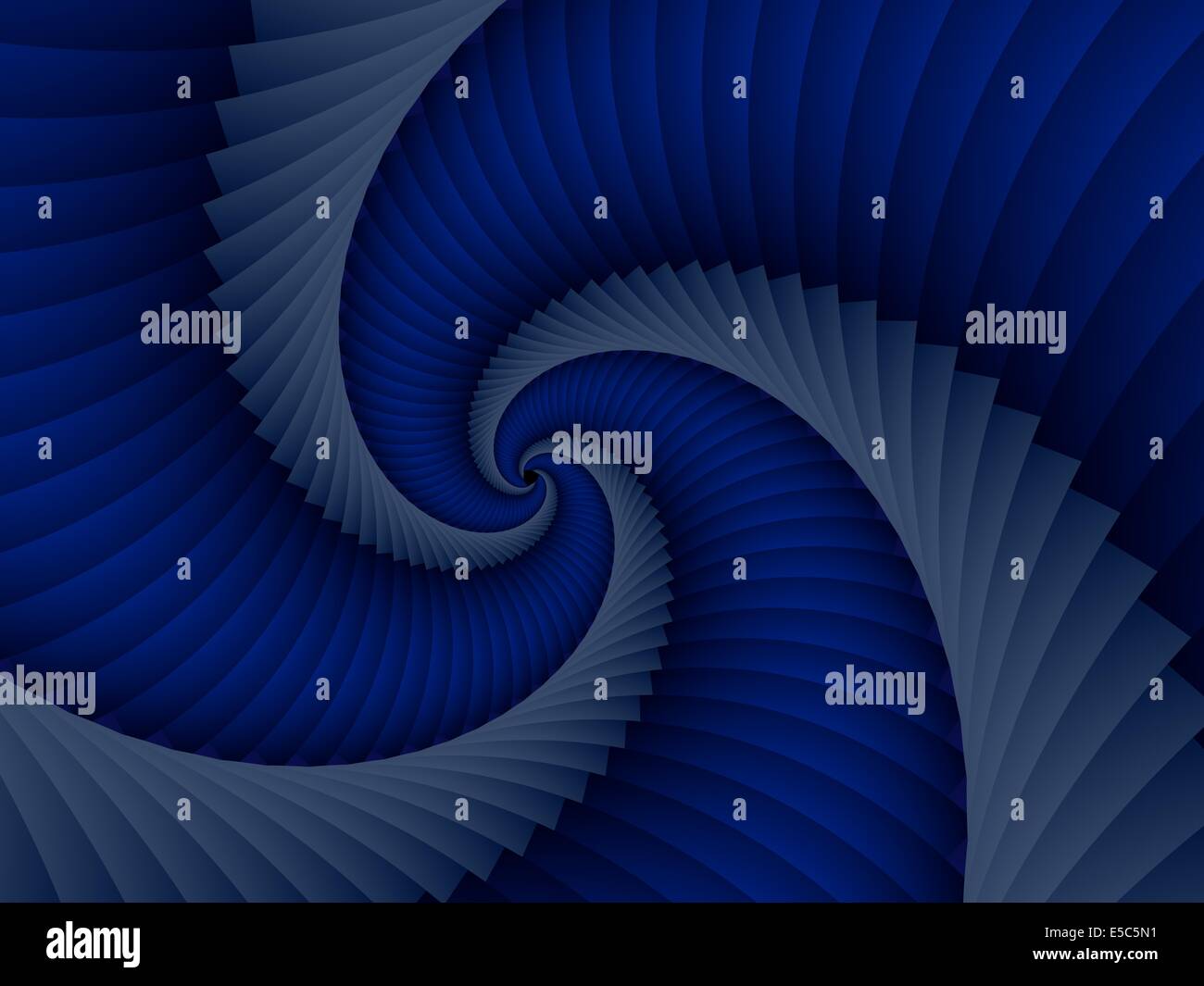 Blue Spiral Abstract Digital Art Background Stock Photo - Alamy