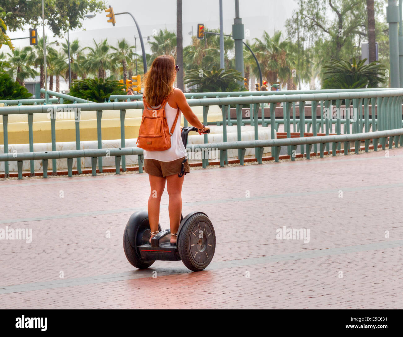 Riding a segway hi-res stock photography and images - Alamy