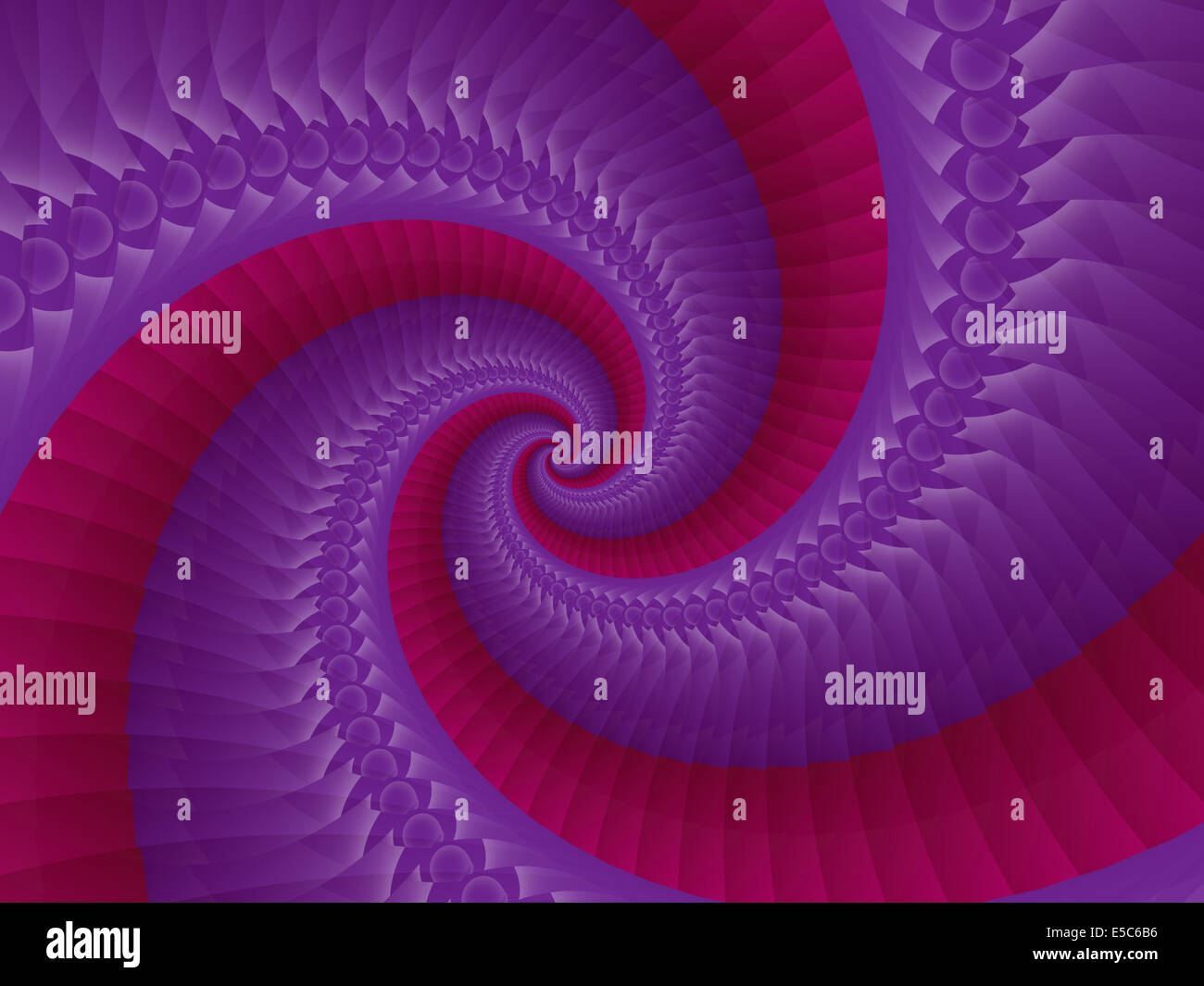 Pink and Purple Spiral Stock Photo - Alamy