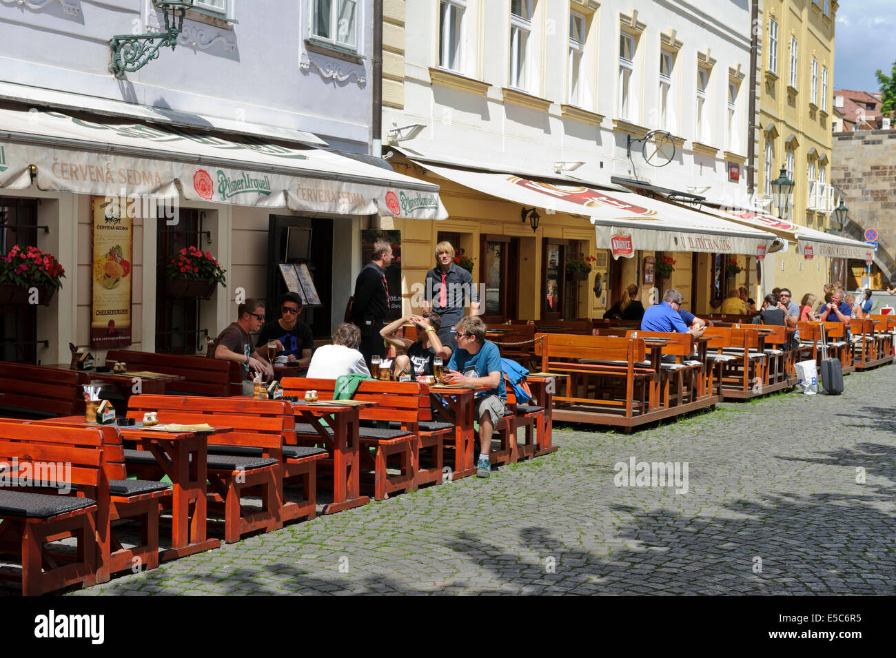 A traditional restaurant in Prague, Czech Republic Stock Photo - Alamy