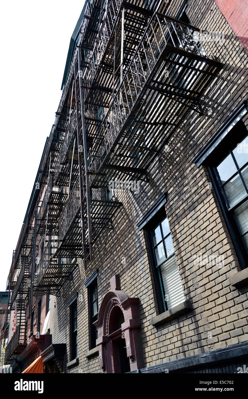 Buildings in the backlot of the Warner Bros Studio in Burbank, Los ...