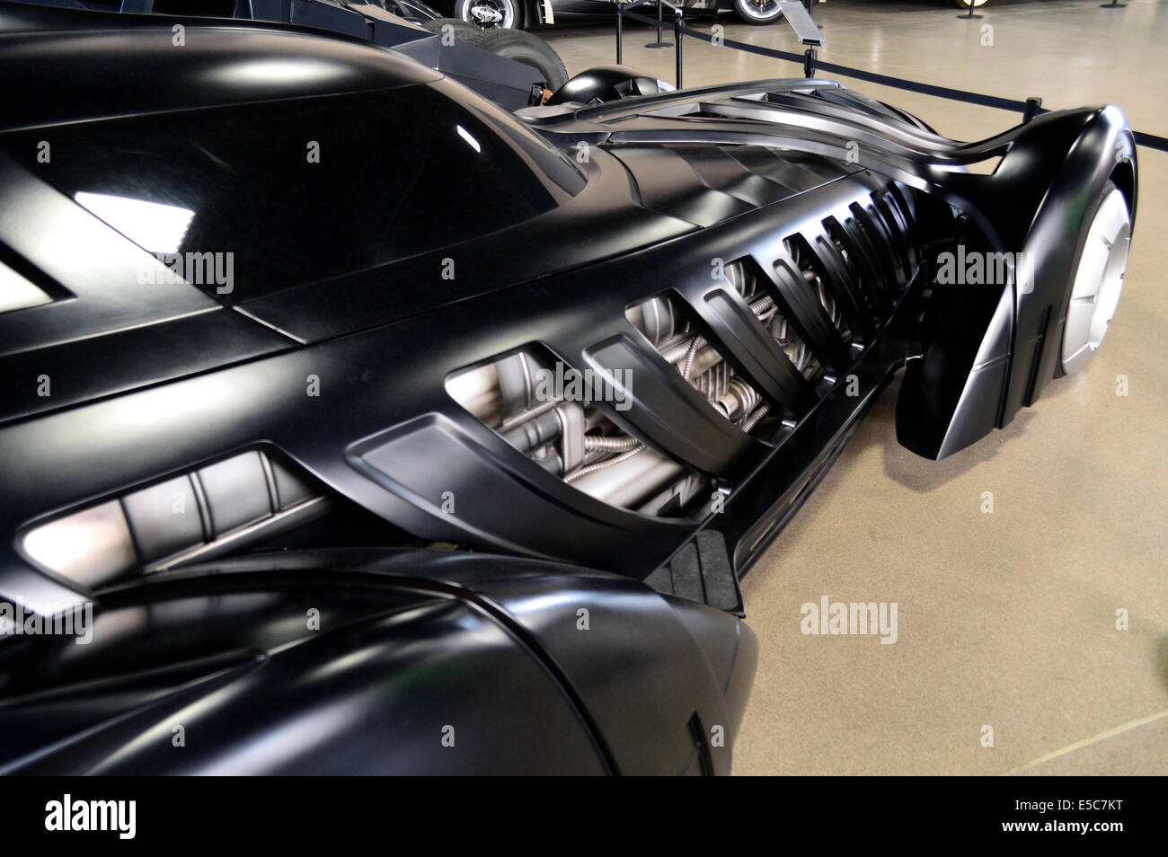 Car from the Batman film franchise at the Warner Bros Studio in Burbank ...