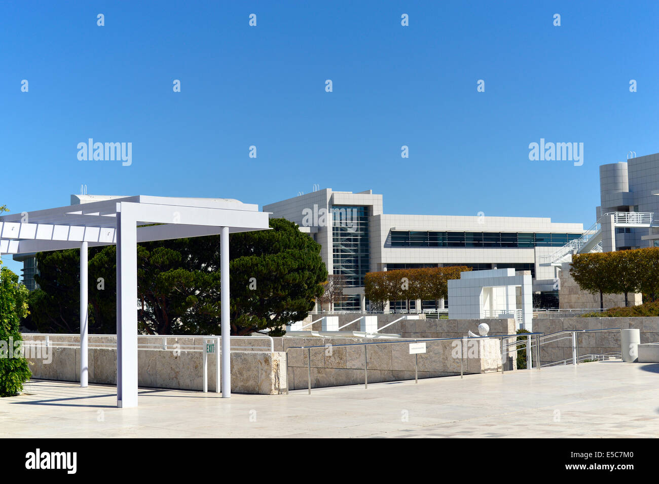 The Getty Institute and Museum in Los Angeles Stock Photo - Alamy