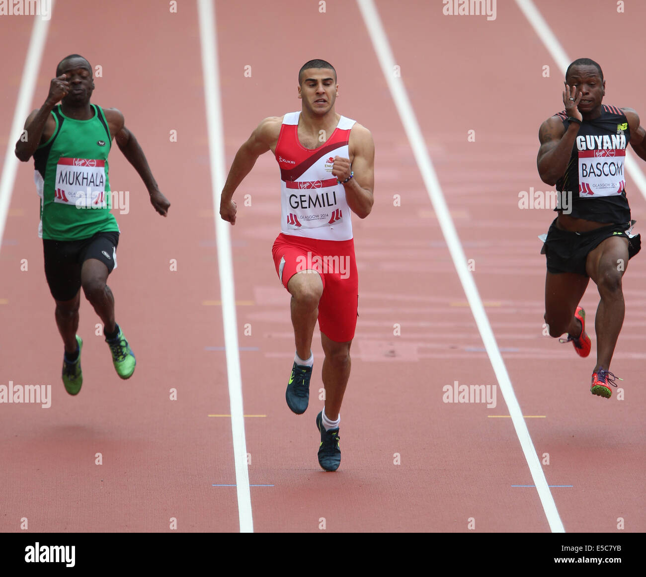 ADAM GEMILI ENGLAND HAMPDEN PARK GLASGOW SCOTLAND 27 July 2014 Stock ...