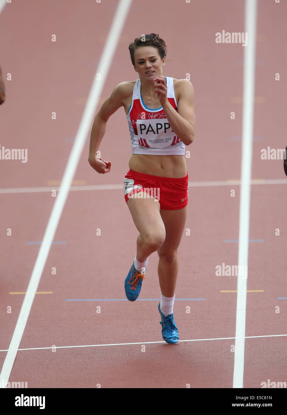 SOPHIE PAPPS ENGLAND HAMPDEN PARK GLASGOW SCOTLAND 27 July 2014 Stock ...