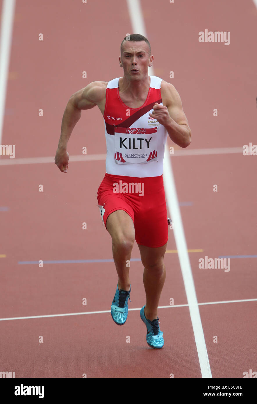 RICHARD KITTY ENGLAND HAMPDEN PARK GLASGOW SCOTLAND 27 July 2014 Stock ...