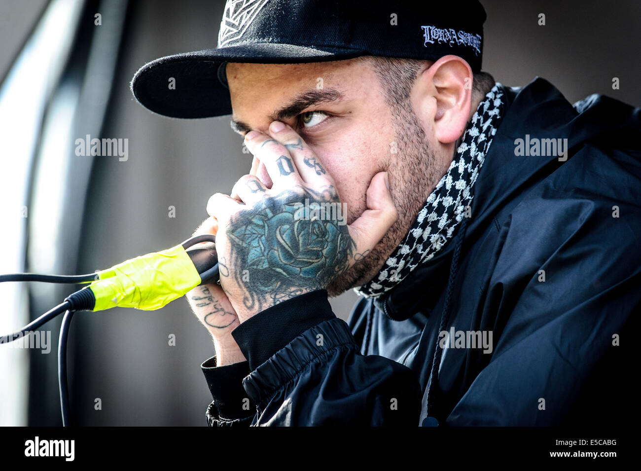 July 25, 2014 - Toronto, Ontario, Canada - American metalcore band ...