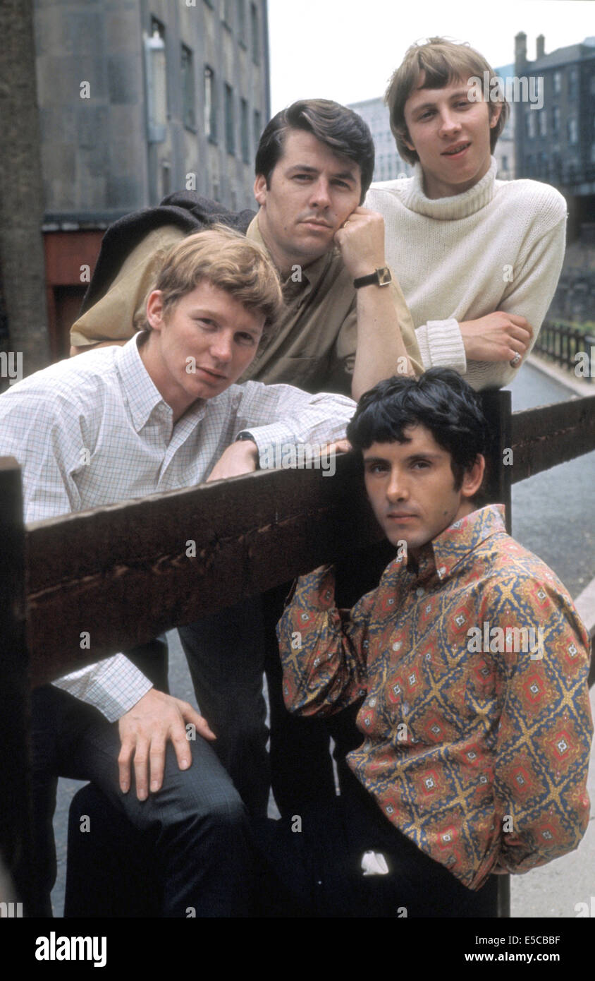 THE SEARCHERS pop group about 1968. From left: John McNally, Mike ...