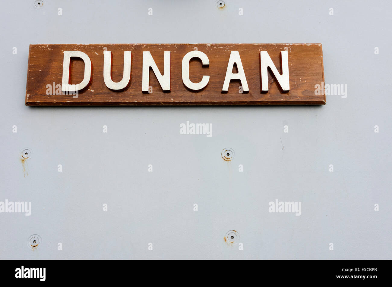 Nameplate on ship High Resolution Stock Photography and Images - Alamy