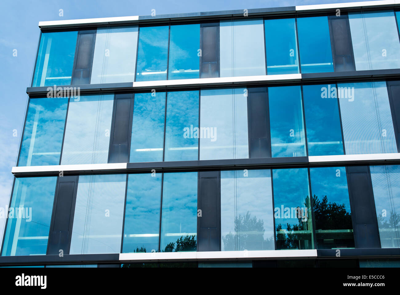 View up on modern office building Stock Photo - Alamy