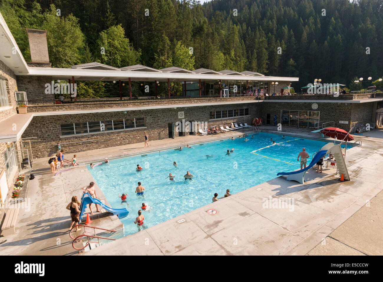 Radium Hot Springs Pool