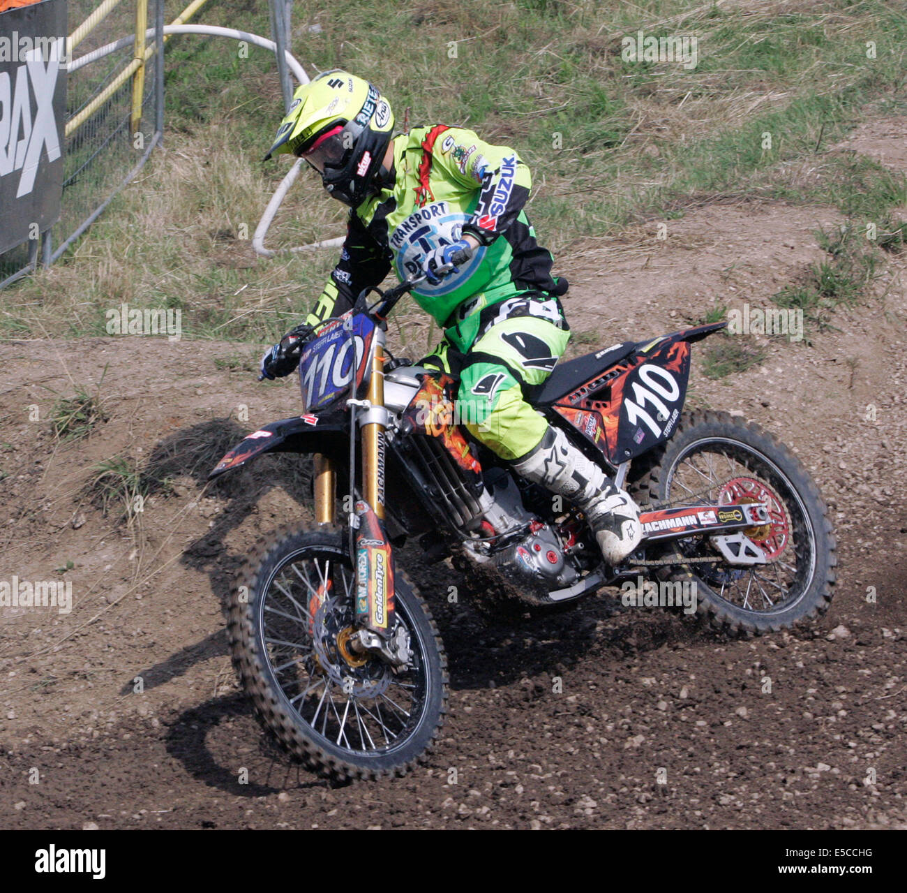 Loket, Czech Republic. 27th July, 2014. Stephanie LAIER/GER/Suzuki, the ...