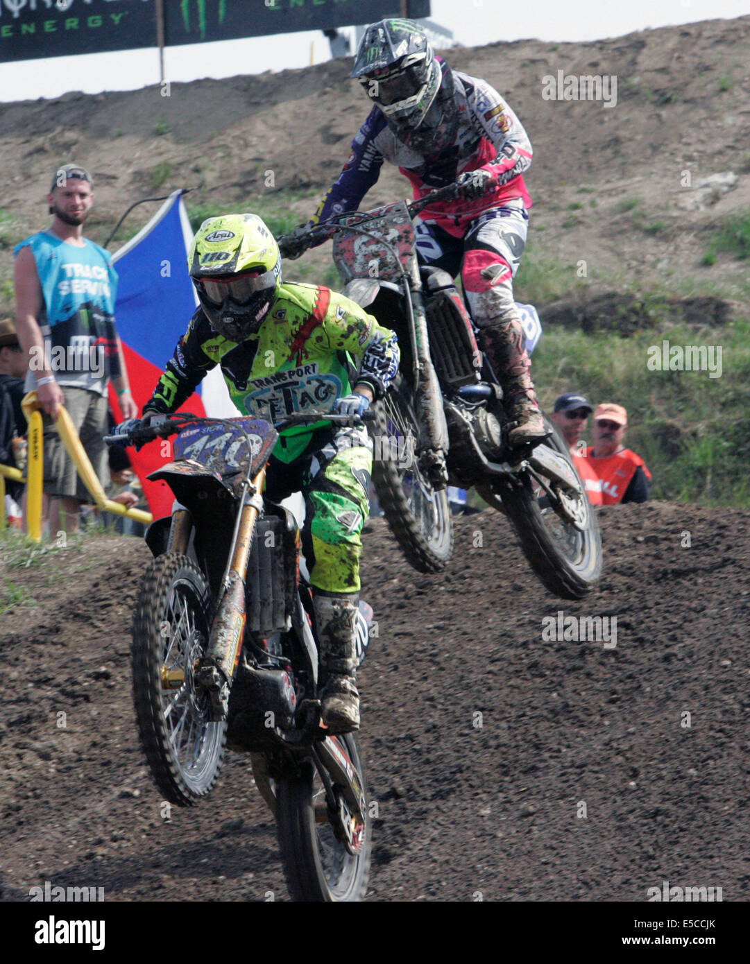 Loket, Czech Republic. 27th July, 2014. in front Stephanie LAIER/GER ...