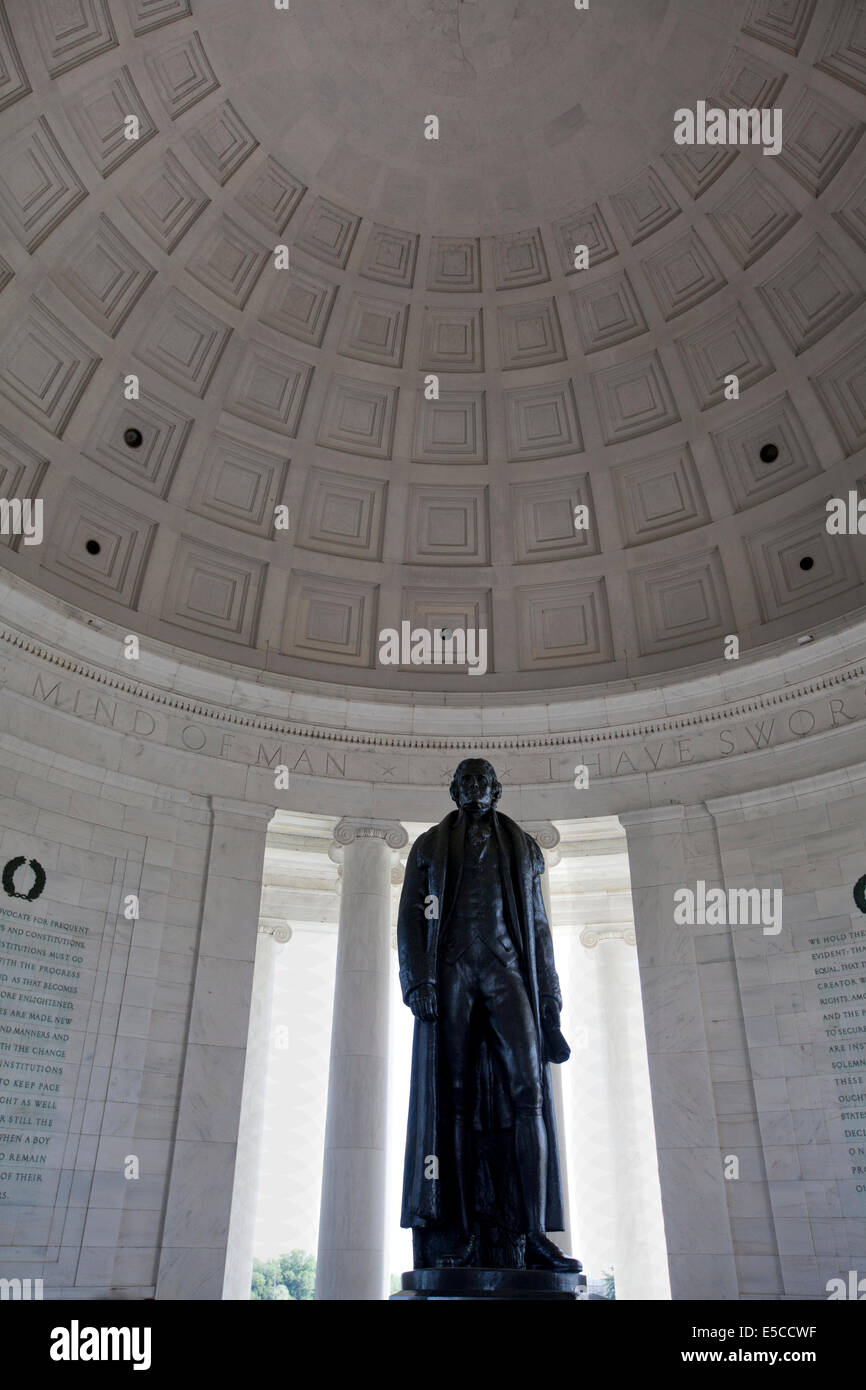 Thomas Jefferson memorial Washington DC Stock Photo - Alamy
