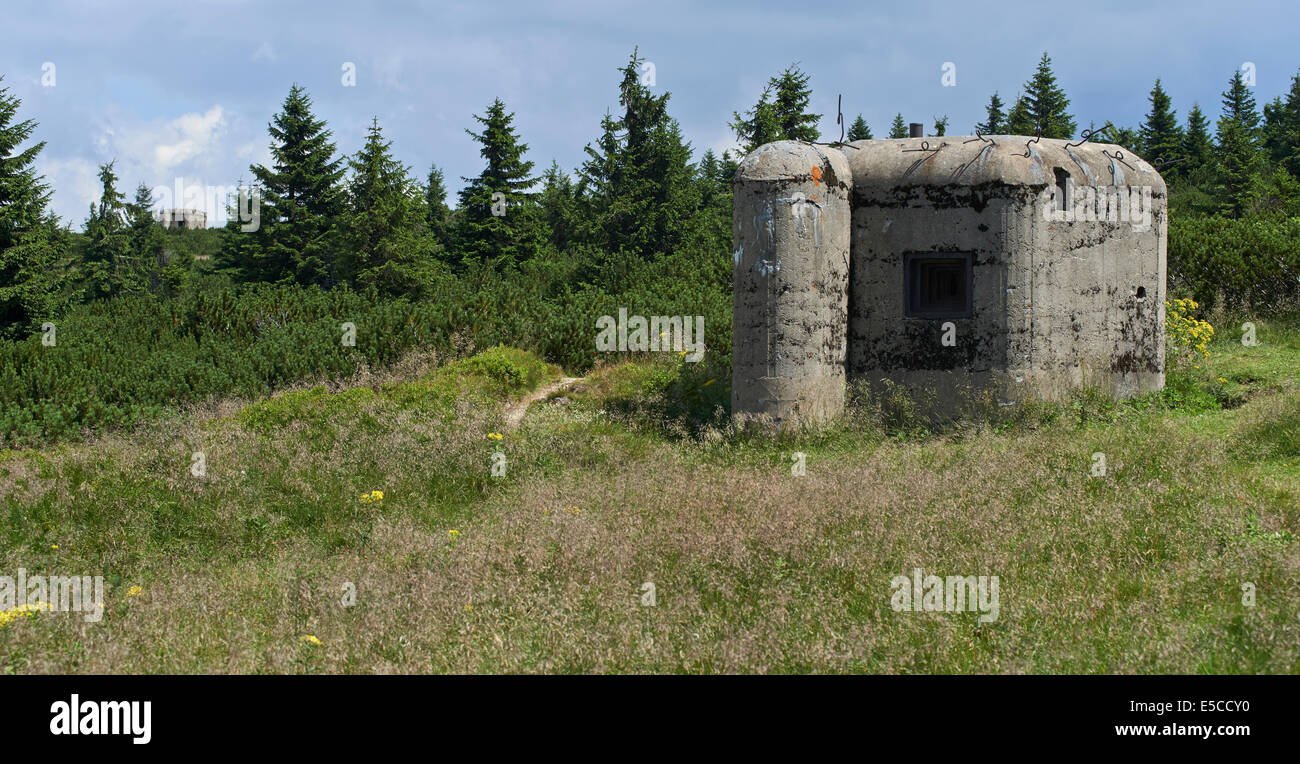 Ropik - Czechoslovak border fortifications - Giant mountains, Krkonose ...