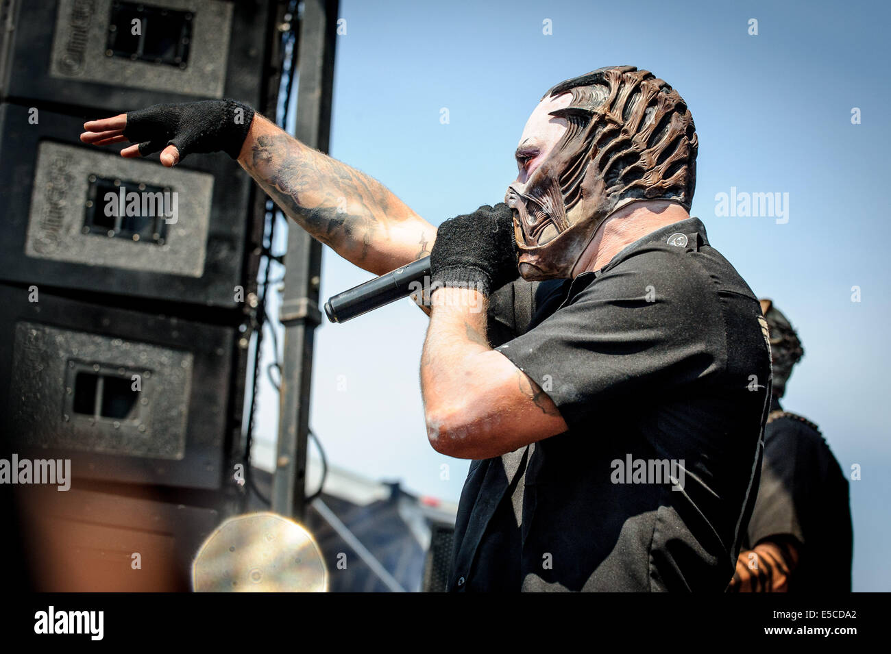 Toronto, Ontario, Canada. 25th July, 2014. American metal band ...