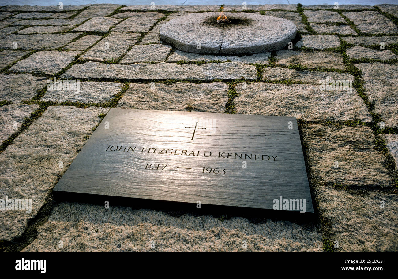 John F Kennedy Grave Eternal Flame