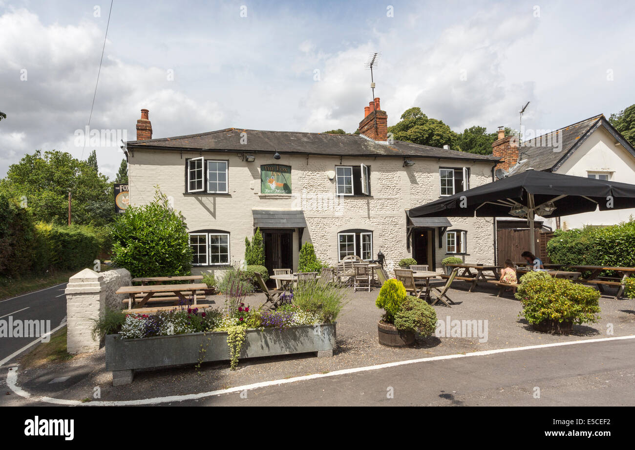 The Fox Inn, a traditional free house country pub in the Hampshire ...