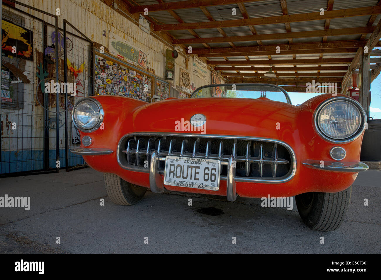 1957 corvette red hi-res stock photography and images - Alamy